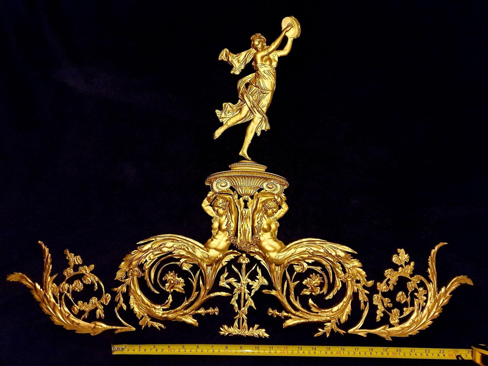 Large Gilt or White French Louis Xvi Style Ornate Decorative | Etsy