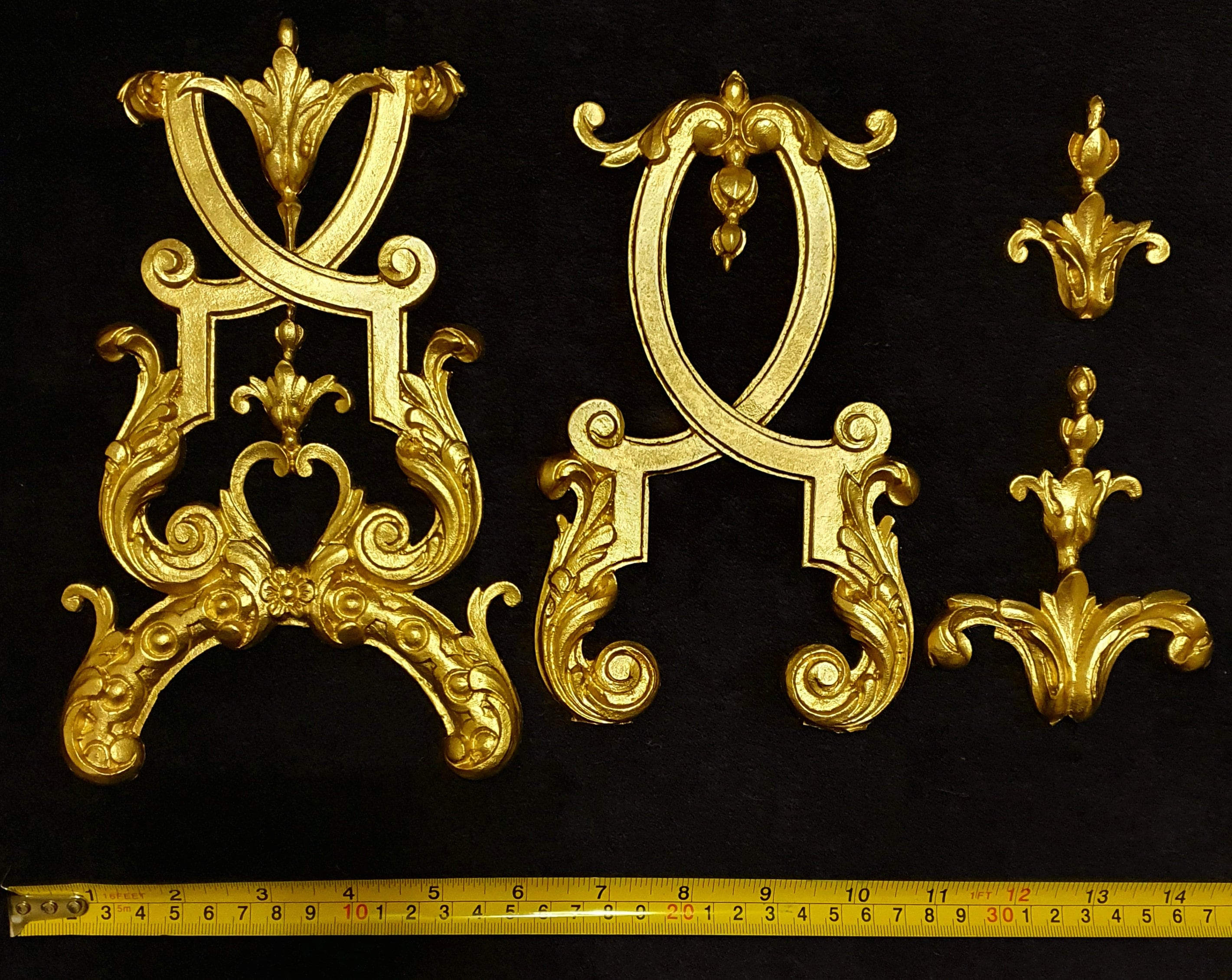 French Louis XV Style Decorative Wall Furniture Applique | Etsy