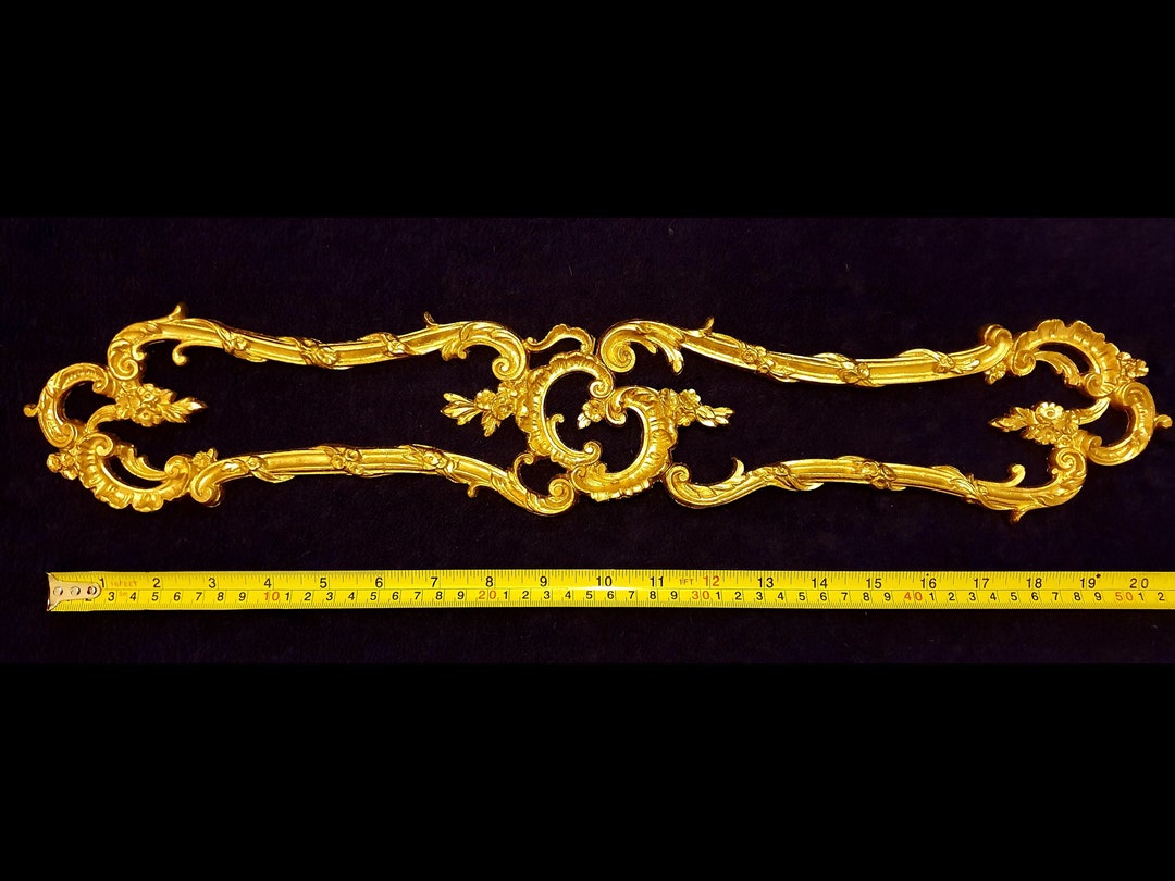 Large Gilt or White French Style Decorative Wall Furniture Moulding ...