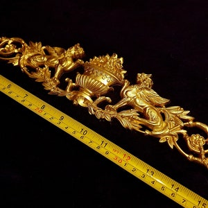 Large Gilt or White French Antique Empire Style Decorative Wall ...