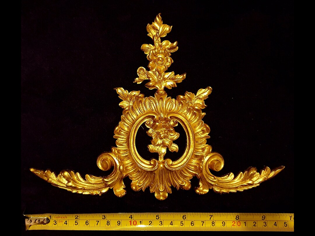Large Gilt or White French Style Decorative Wall Furniture Moulding ...