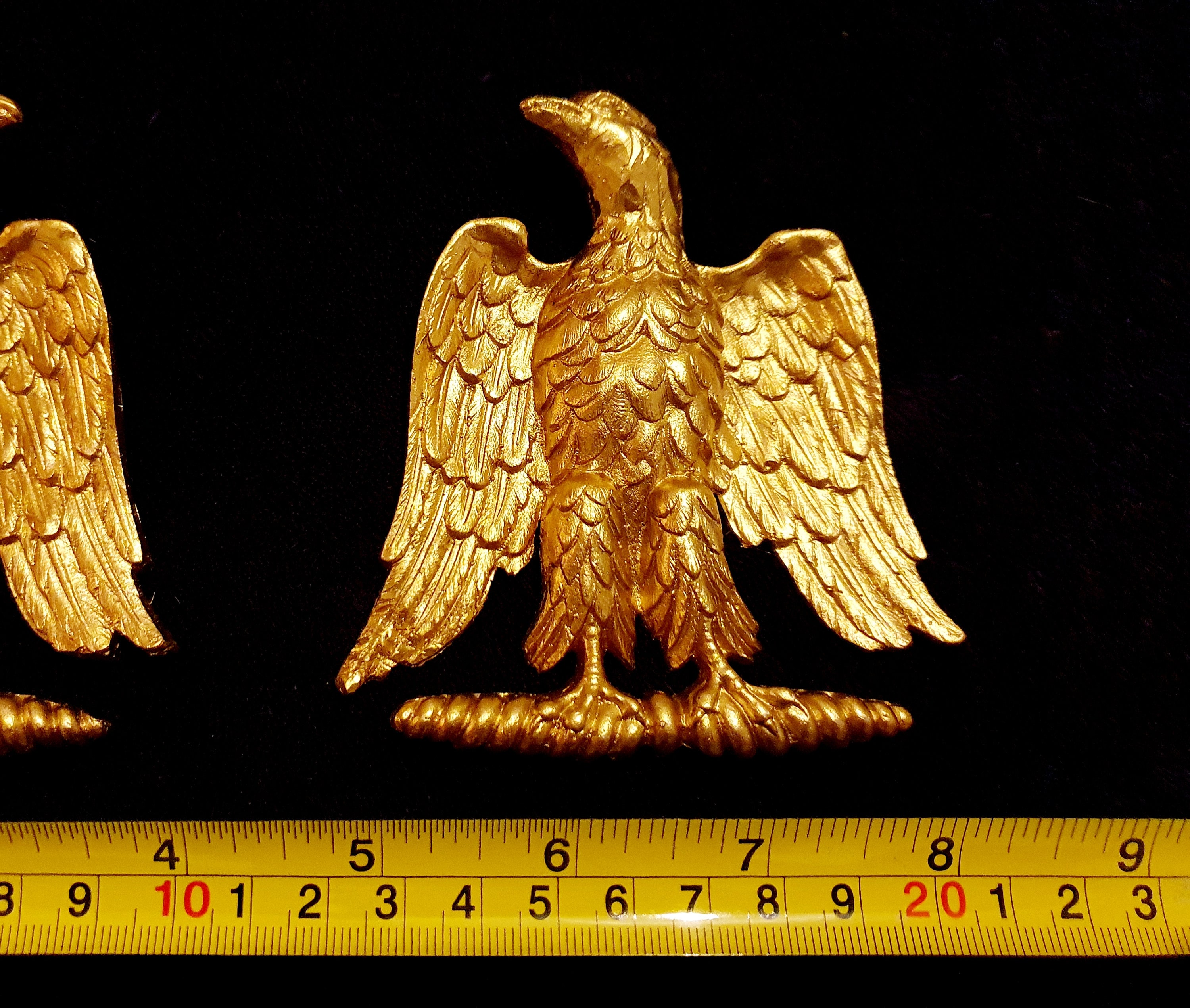 Pair Gilt or White French Empire Eagle Style Decorative Wall - Etsy