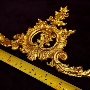 Large Gilt or White French Style Decorative Wall Furniture Moulding ...
