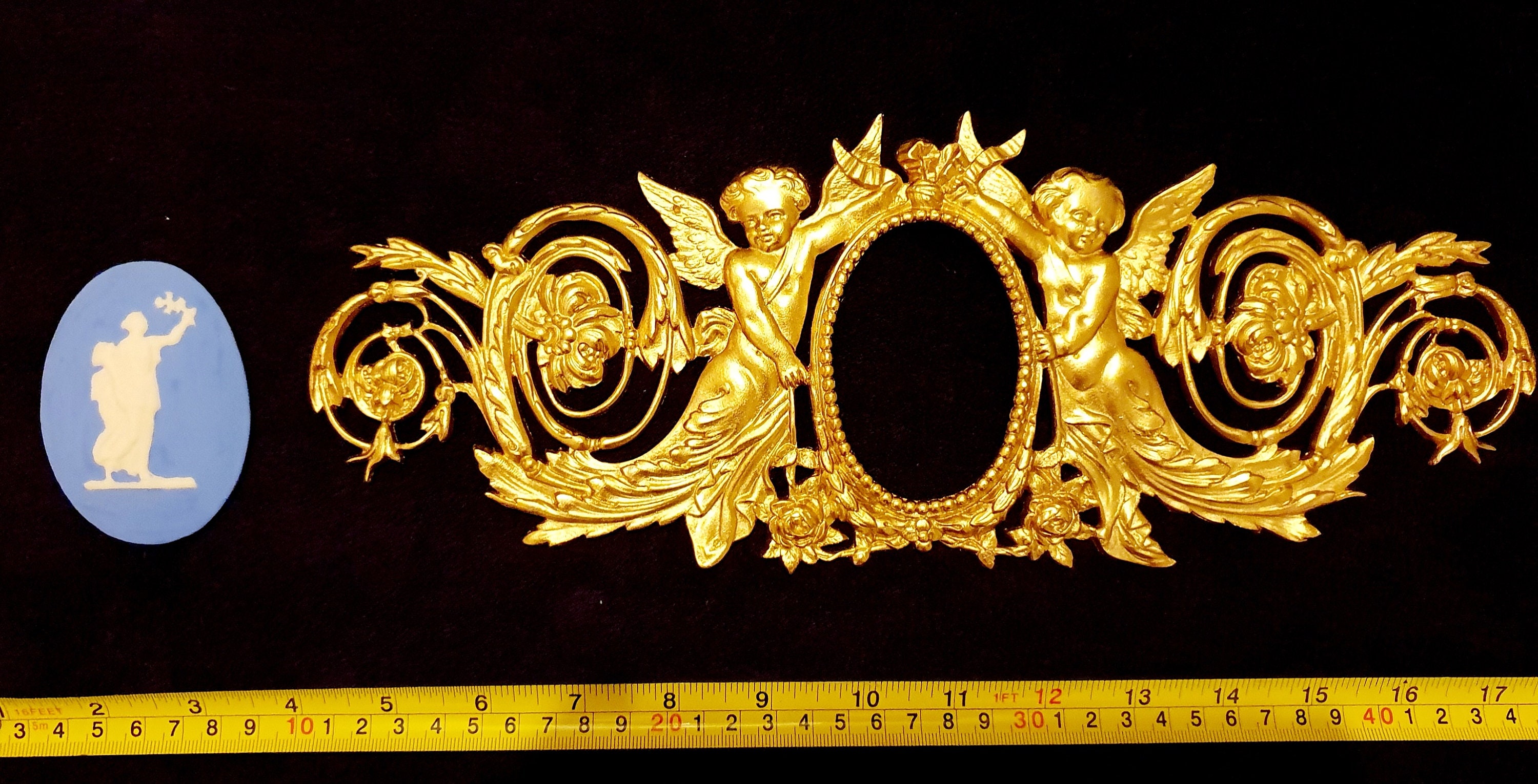 Large Gilt Gold or White French Style Decorative Wall Furniture ...