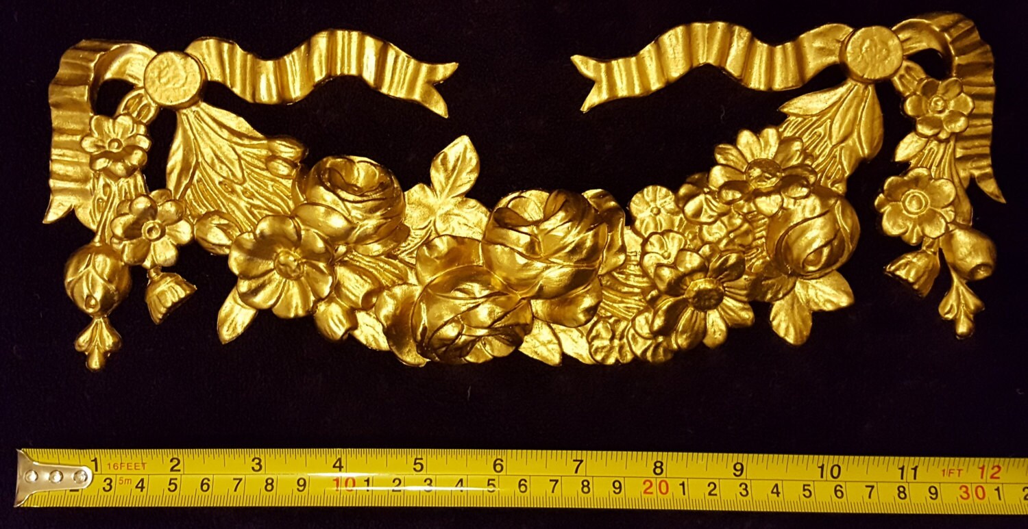 Large Gilt or White French Style Decorative Wall Furniture - Etsy UK