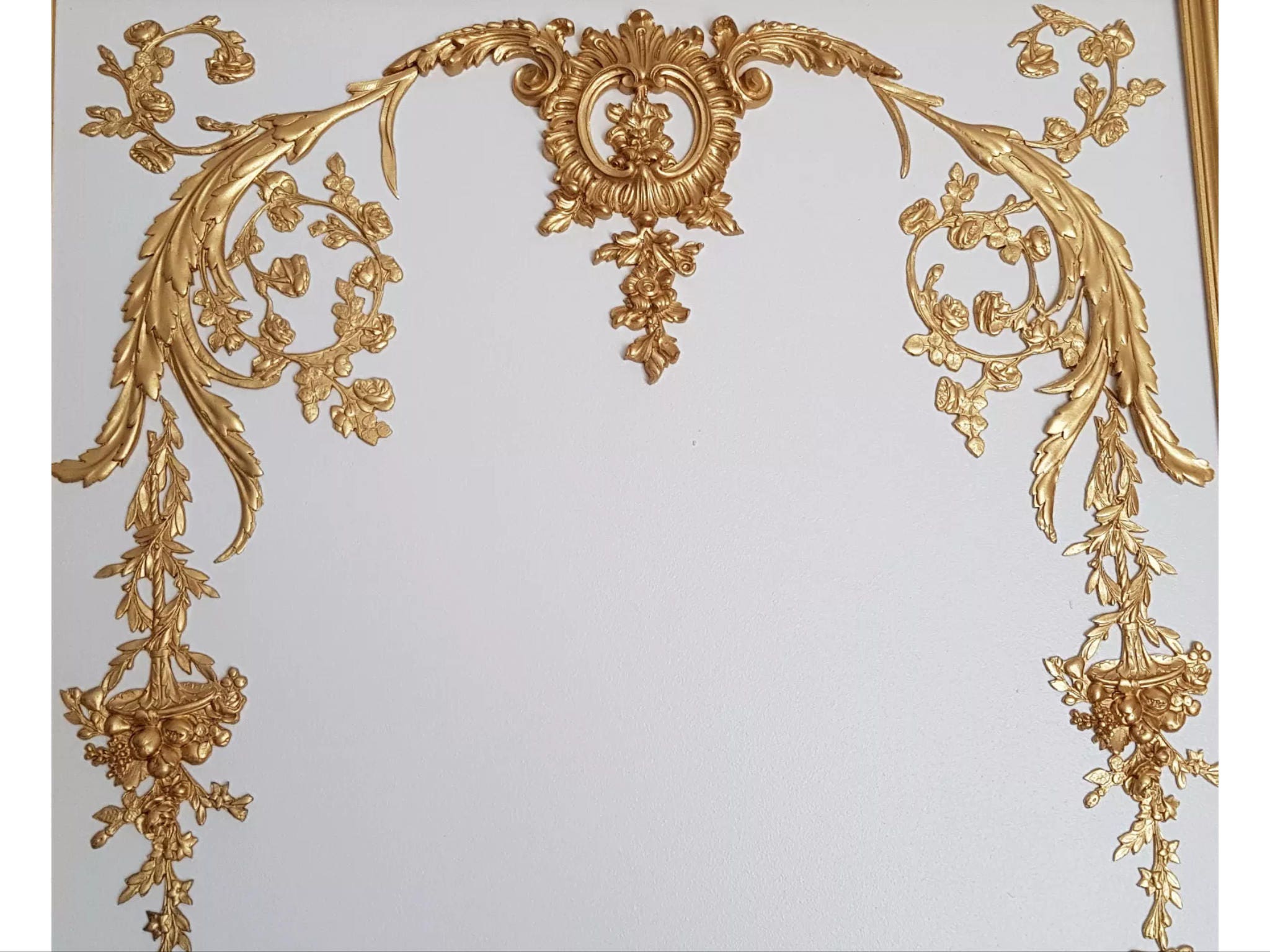 Decorative French Antique Style Louis XVI Marie Antoinette Gilt or ...