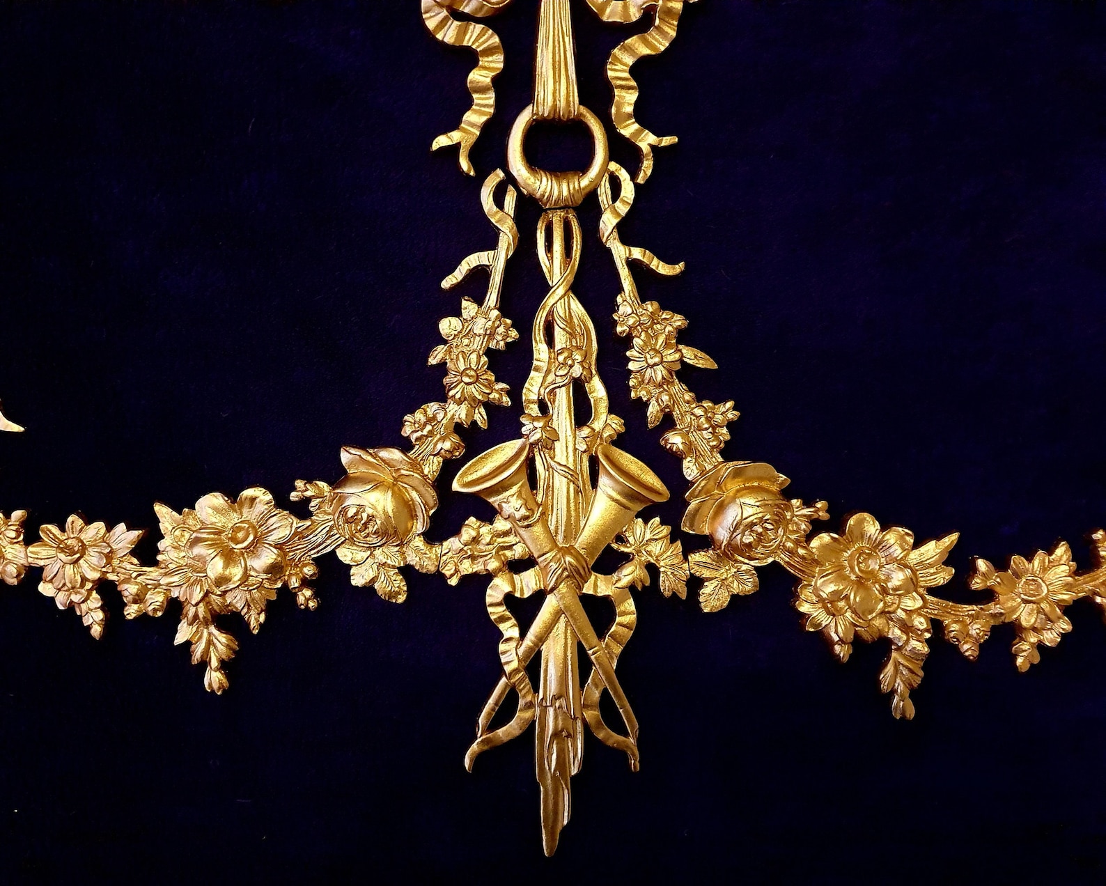 Large French Floral Louis XVI Style Decorative Wall Furniture - Etsy