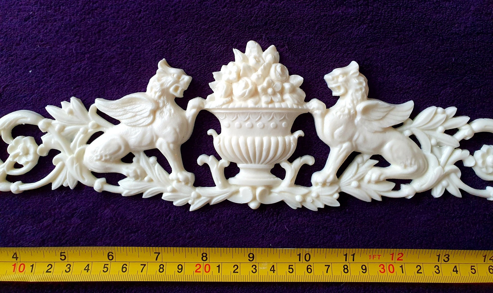 Large Gilt or White French Antique Empire Style Decorative - Etsy