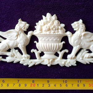 Large Gilt or White French Antique Empire Style Decorative Wall ...