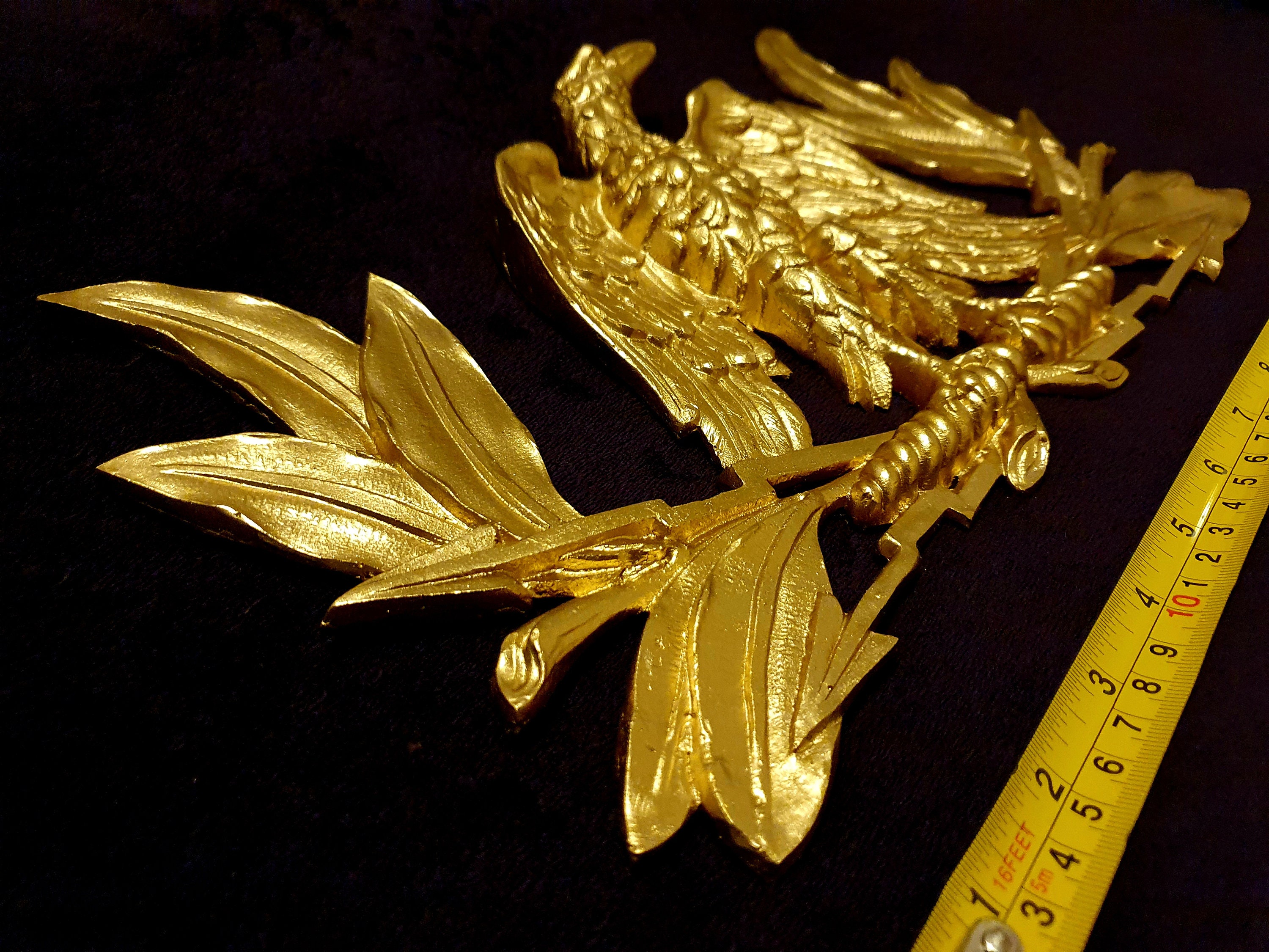 Large Eagle Gilt or White Roman Empire Napoleon Victorian | Etsy UK