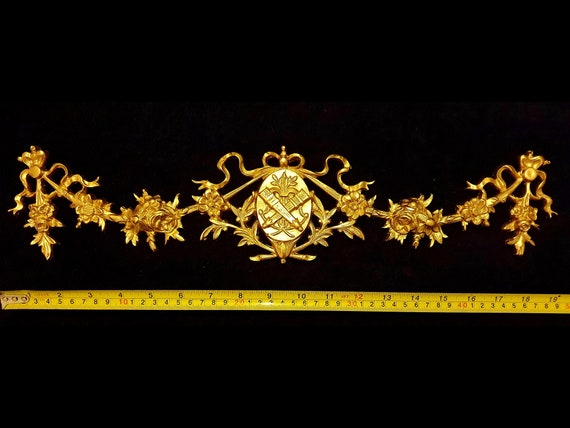 Large Gilt or White French Style Decorative Wall Furniture | Etsy