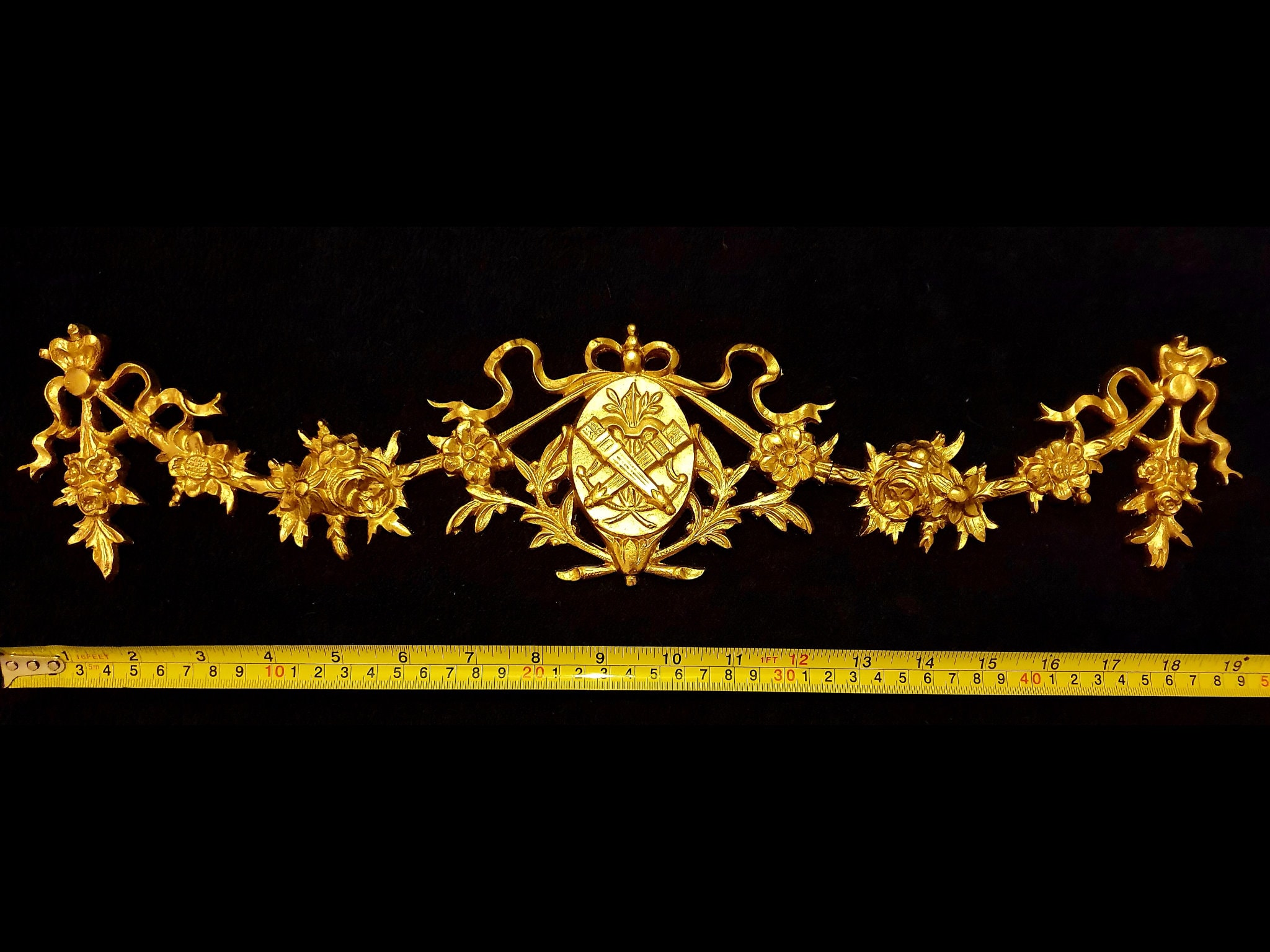 Large Gilt or White French Style Decorative Wall Furniture | Etsy