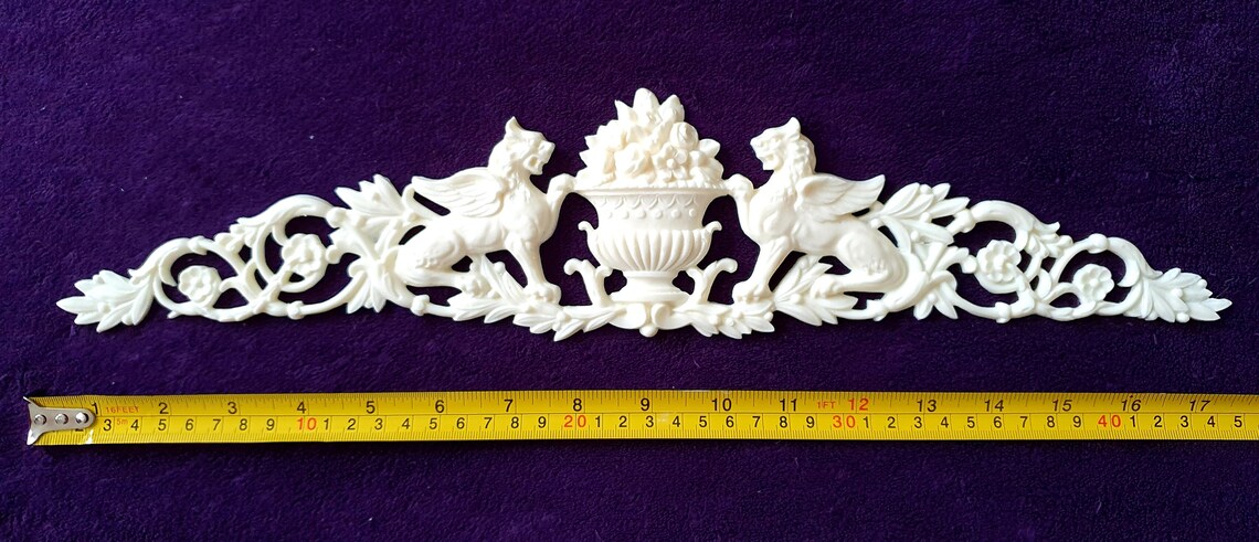 Large Gilt or White French Antique Empire Style Decorative - Etsy