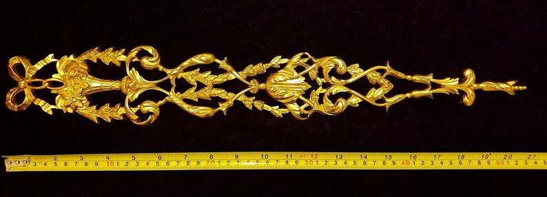 Large Gilt or White French Style Decorative Wall Furniture Moulding ...