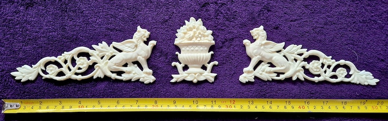 Large Gilt or White French Antique Empire Style Decorative - Etsy