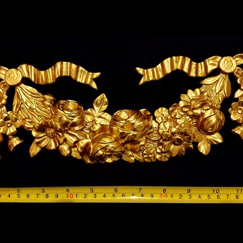 Large Gilt or White French Antique Empire Style Decorative - Etsy