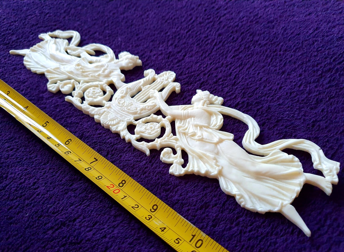 Large Gilt or White French Style Decorative Wall Furniture Moulding ...