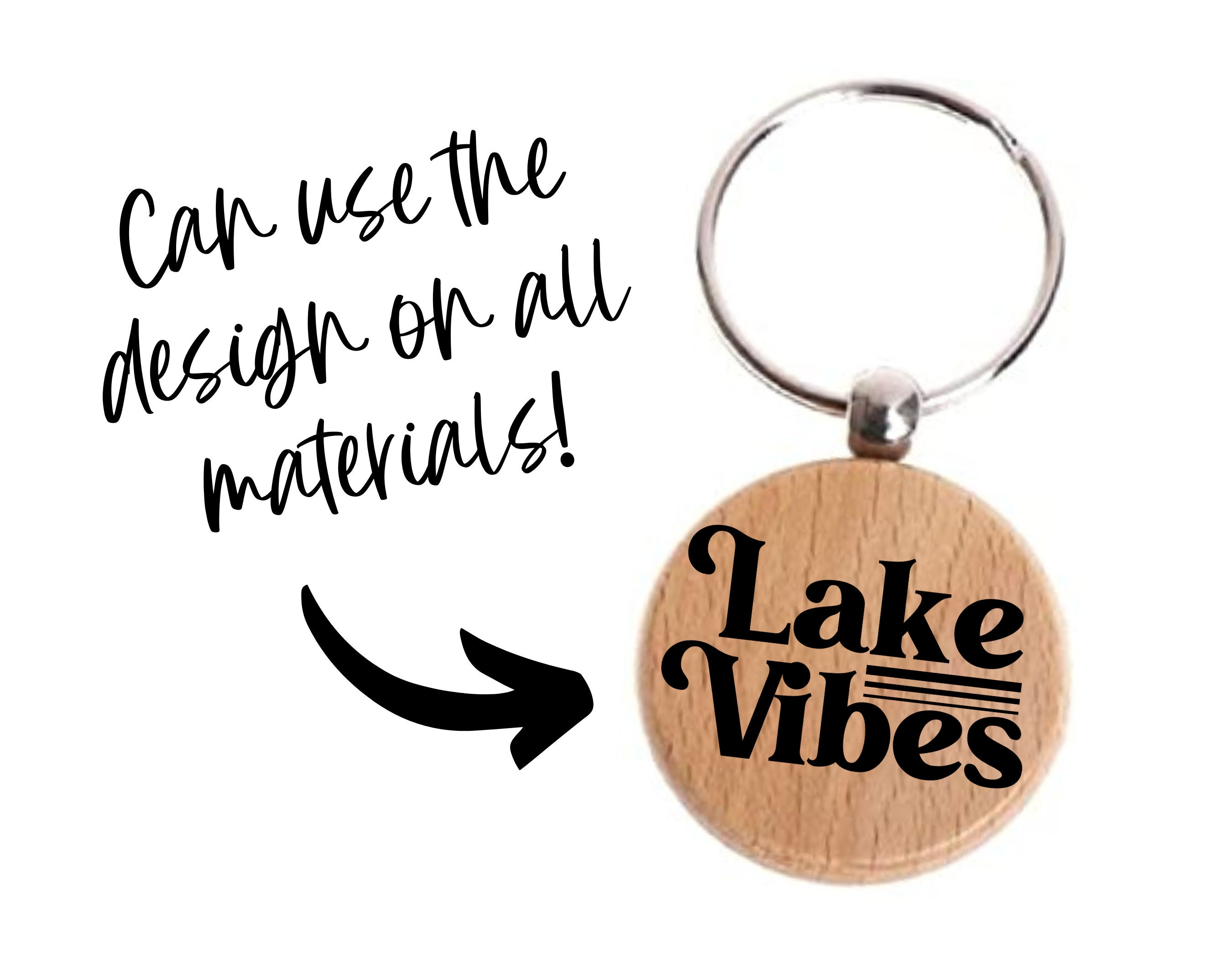 Lake Vibes Hat Patch & Design SVG - Digital Download - Digital File ...