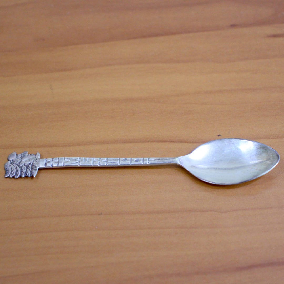 Mexico Sterling Silver Aztec Design Souvenir Spoon - Etsy