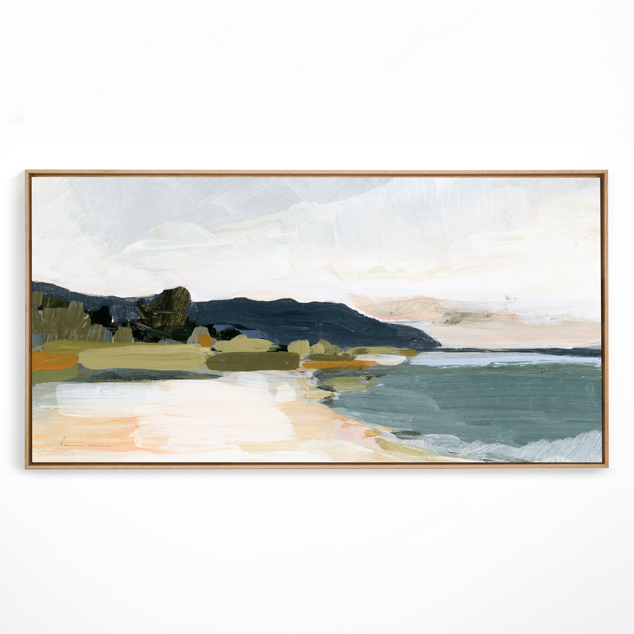 NORTH SHORE Horizontal Canvas Paper Print - Etsy