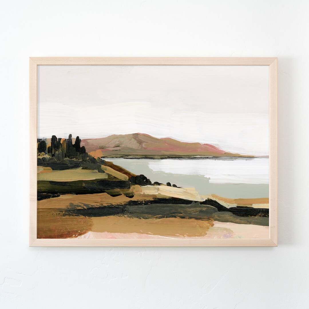 FOREST LAKE Horizontal Canvas Paper Print - Etsy