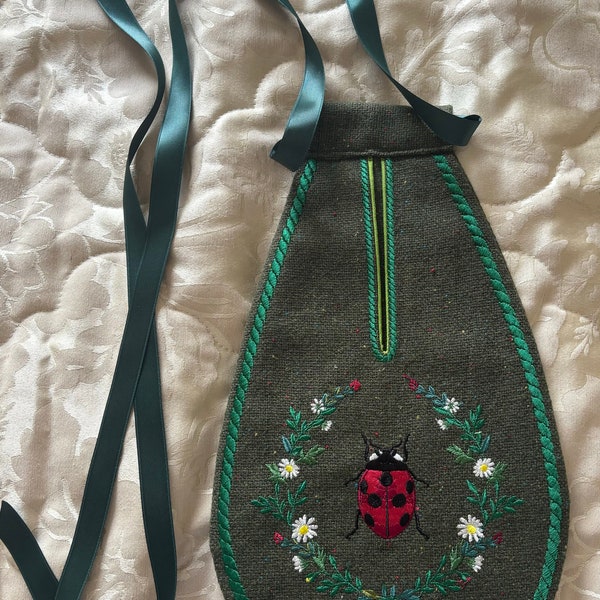 Embroidered Pocket - Etsy