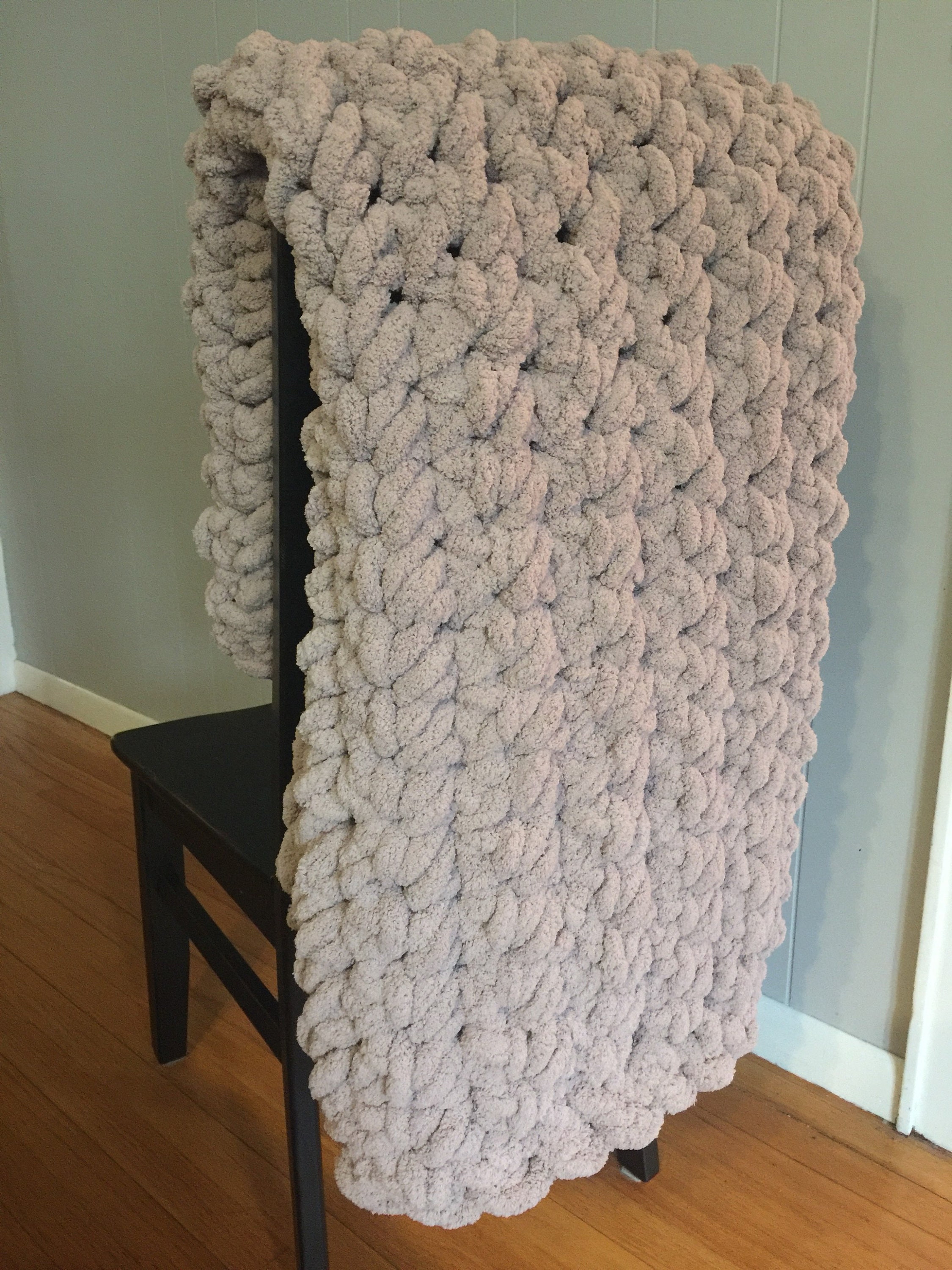 Chunky knit blanket chenille feel | Etsy Chunky knit blanket chenille feel | Etsy