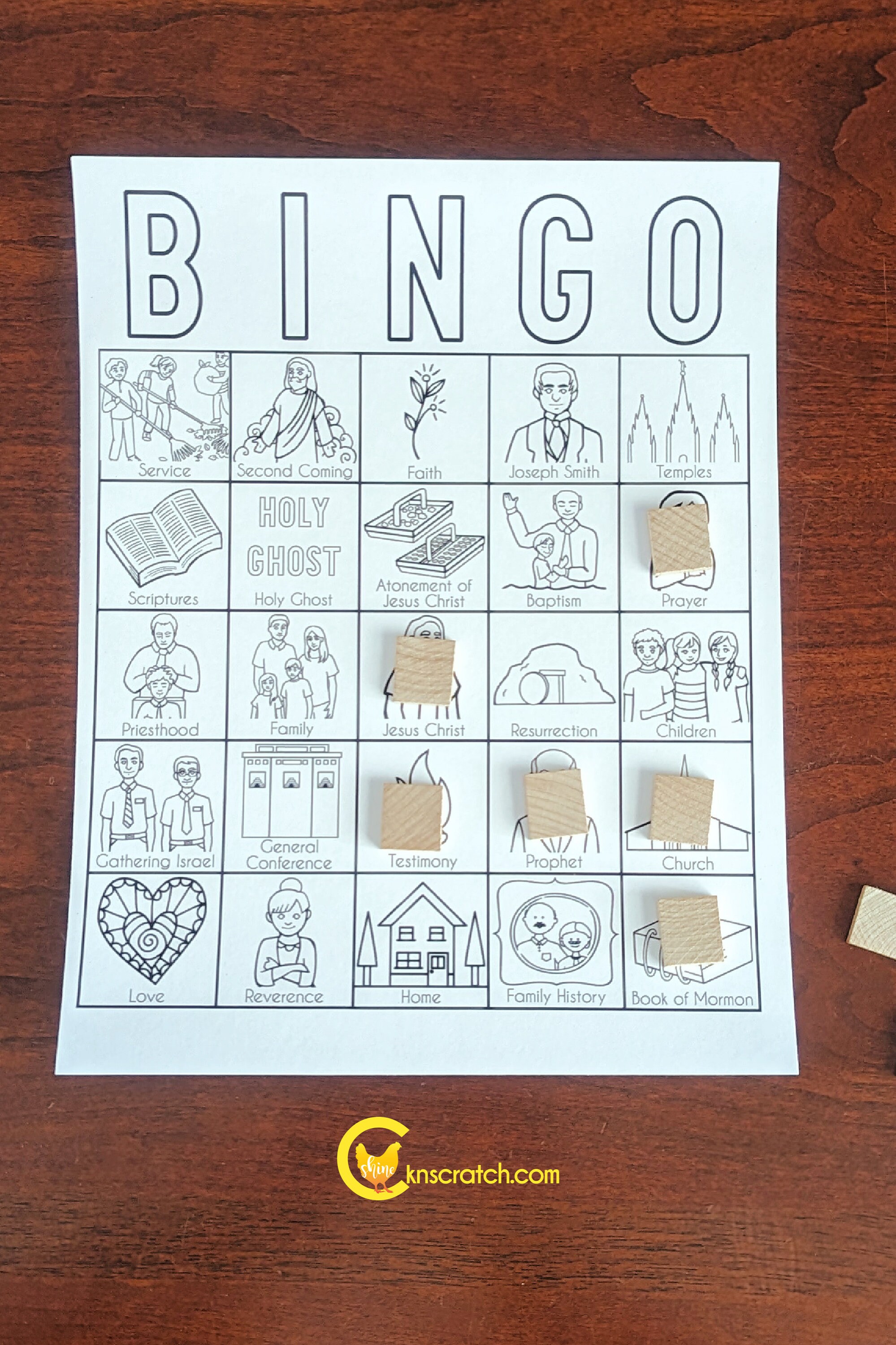 General Conference Bingo: Listen to the Word (for Latter-day Saints ...