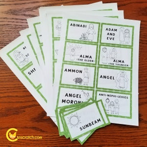 Eyes to See: A Gospel Pictionary Game- Young Women's, Young Men's ...