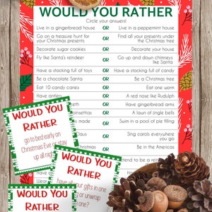 Would You Rather: Christmas Edition for Latter-day Saints (LDS) - Etsy