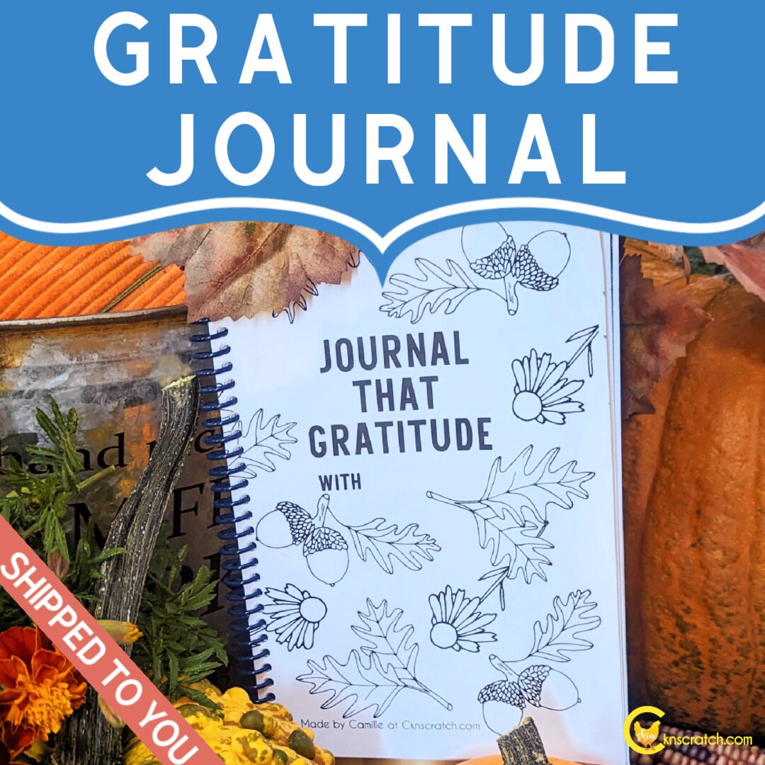 Creative Gratitude Journal to Count Your Blessings This Thanksgiving ...