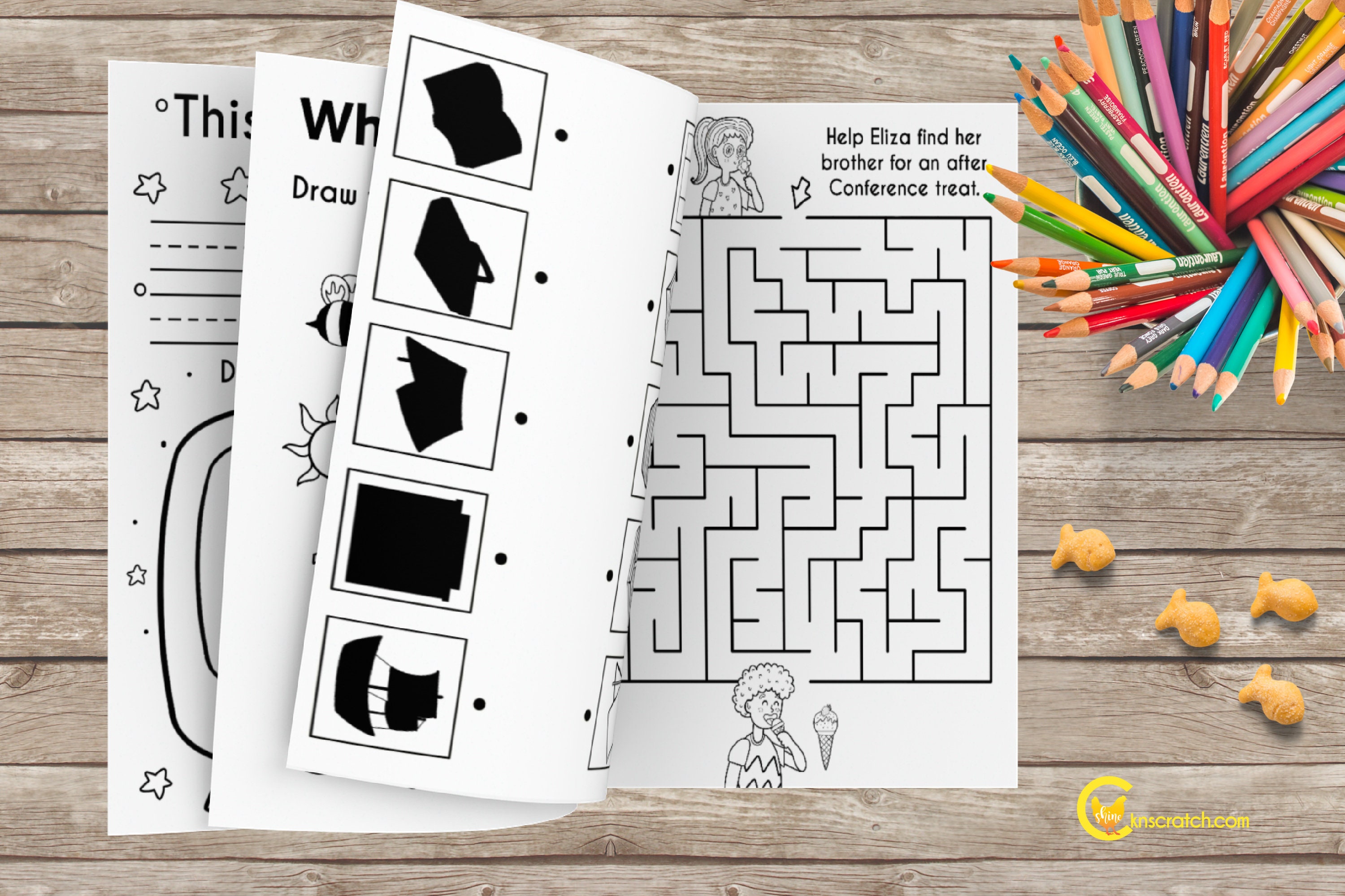 LDS General Conference Activity Book for Young Kids latter-day Saints ...