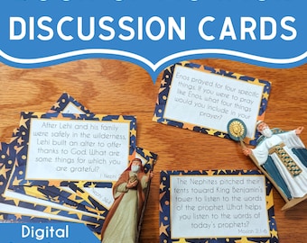 26 People of the Book of Mormon Hero Cards Printable Art Card With ...