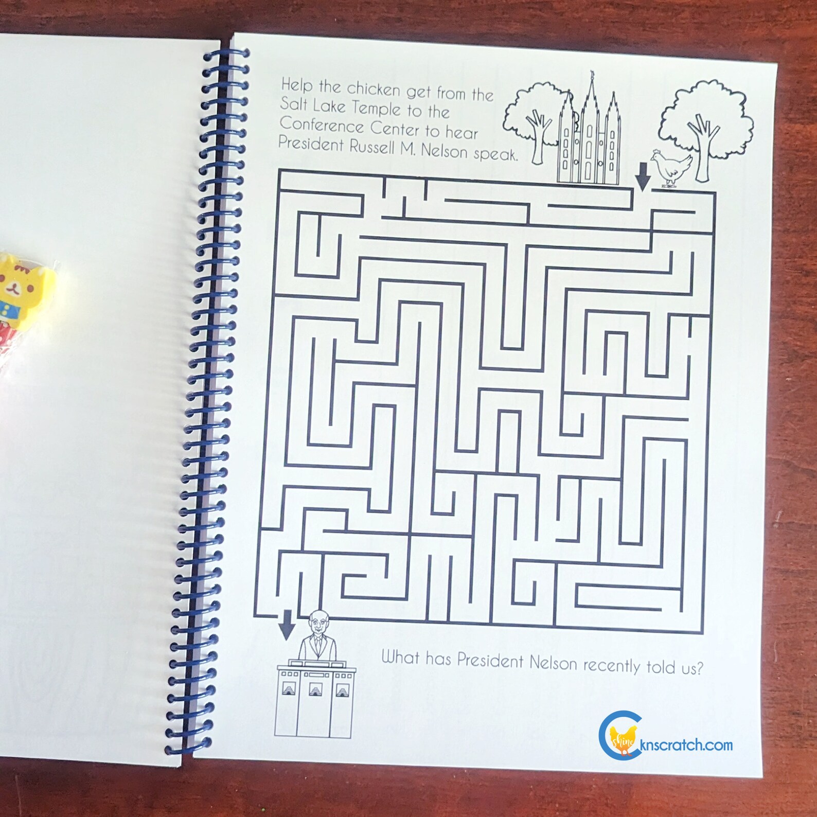 LDS General Conference Activity Book for Kids, Tweens, and Teens ...