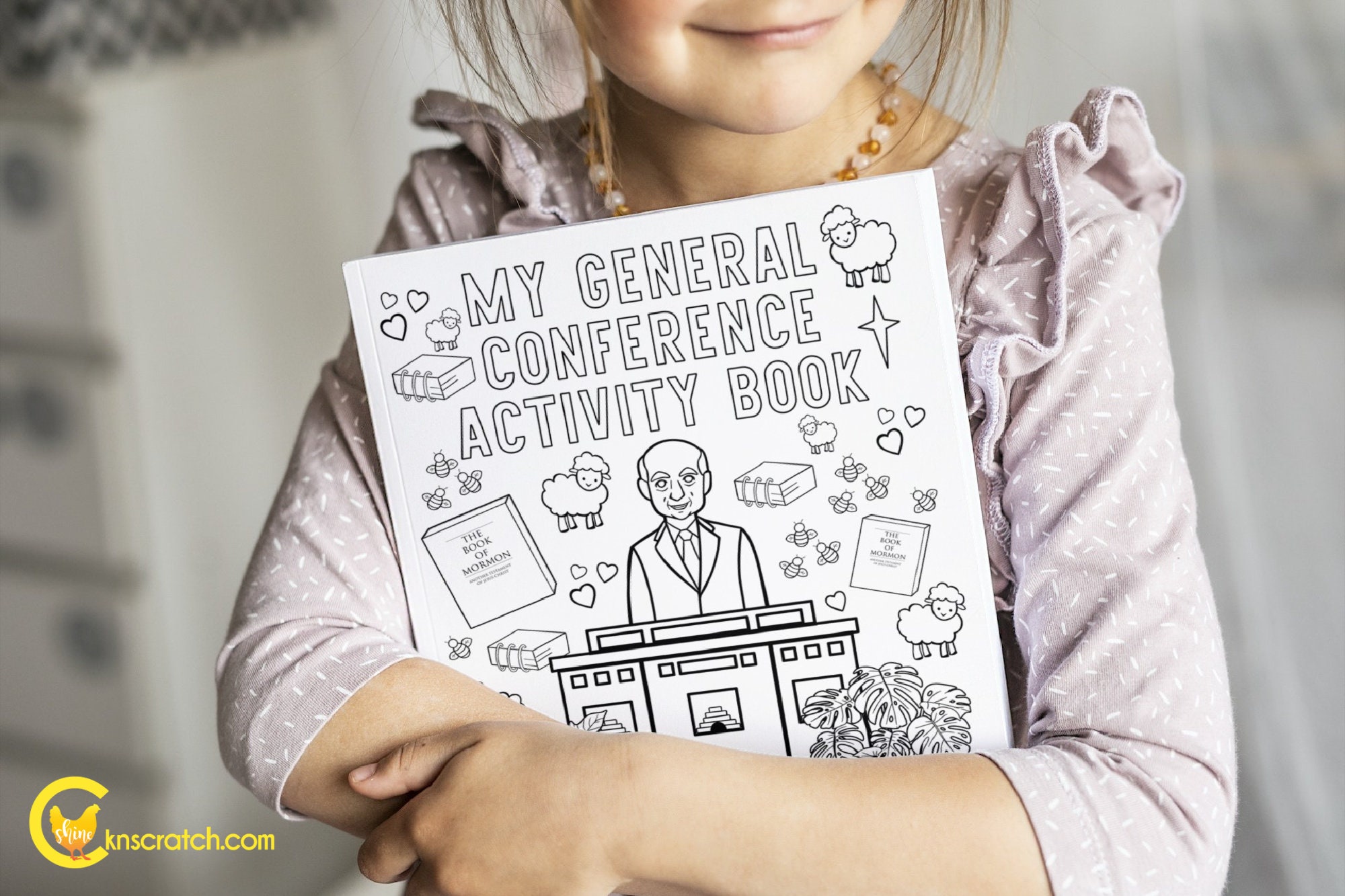 LDS General Conference Activity Book for Kids - Etsy