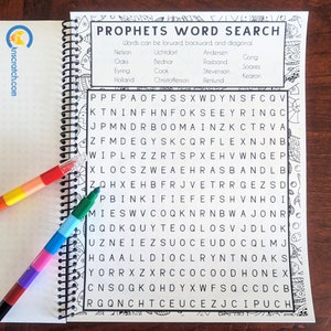 LDS General Conference Activity Book for Kids, Tweens, and Teens ...