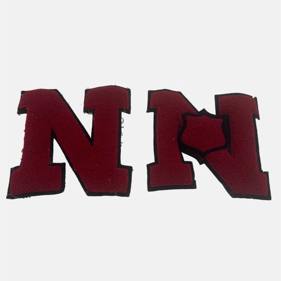 1940s Wool Letterman Letters N Standard Pennant Co Bi… - Gem