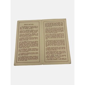 Set of 3 Antique Equitable Life Insurance Co of Iowa Pamphlets 1910s ...