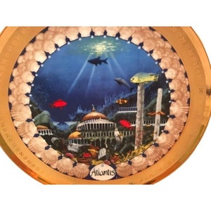 1982 Atlantis Collectible Plate Lands of Fable Ghent Collection 9" - Etsy