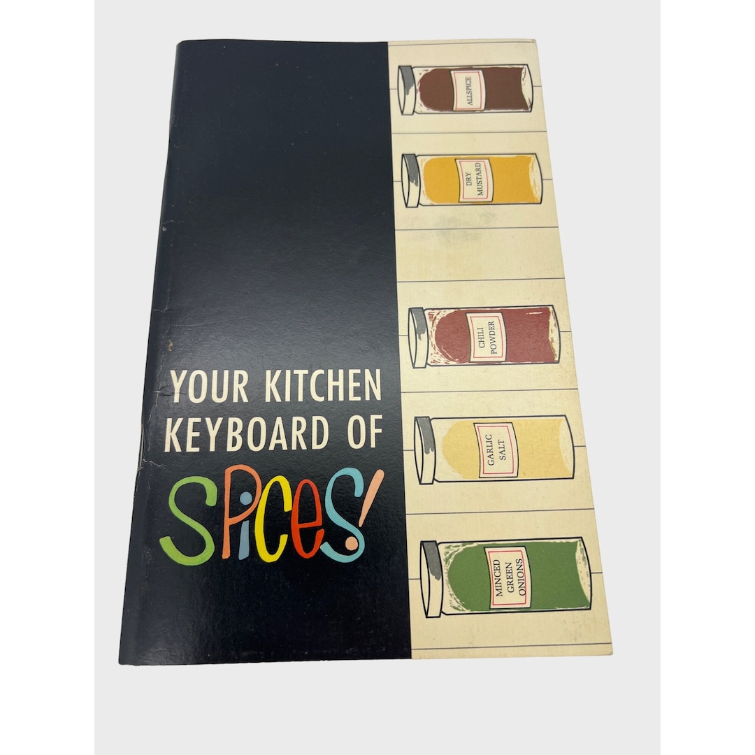 1950s Your Kitchen Keyboard of Spices Booklet RT French Co Herbs ...