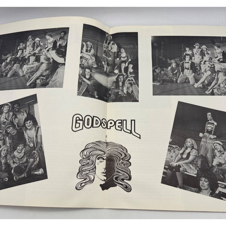 1970s Godspell Musical Play Program Traveling Production Cast & Show ...