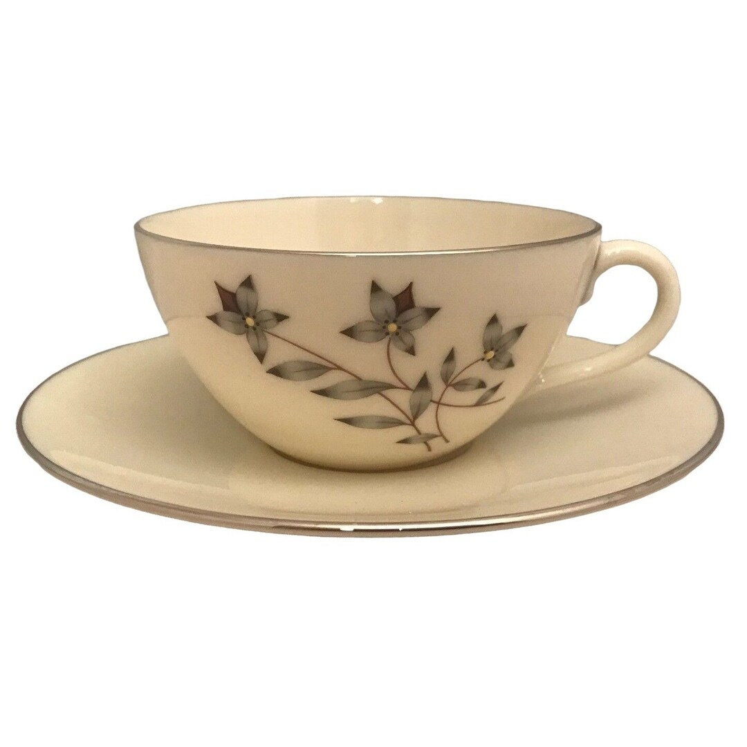 Lenox China Princess Pattern Coffee Cup & Saucer Single Stripe X516 - Etsy