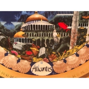 1982 Atlantis Collectible Plate Lands of Fable Ghent Collection 9" - Etsy