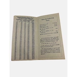 Set of 3 Antique Equitable Life Insurance Co of Iowa Pamphlets 1910s ...