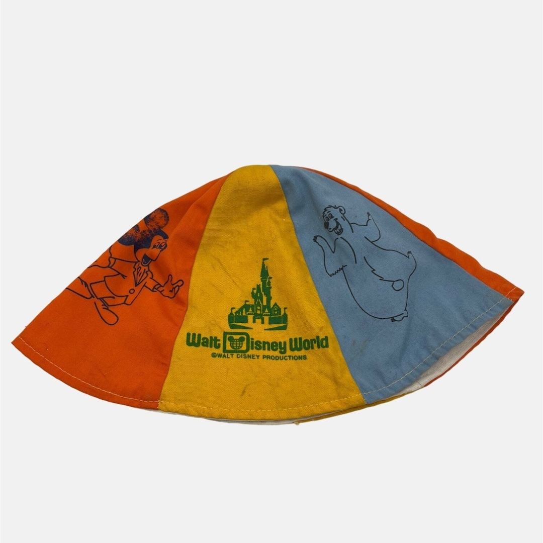 Vintage Walt Disney World Kids Bucket Hat Goofy Mickey Minnie Winnie ...