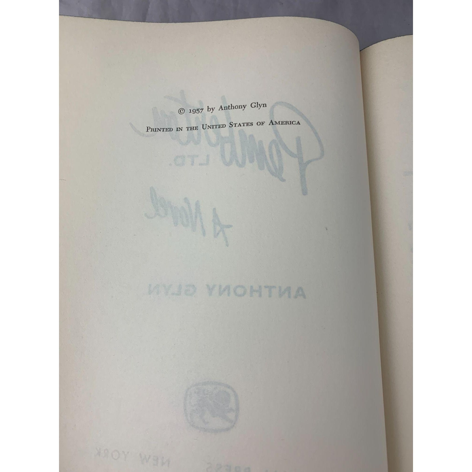 Pemberton Ltd. A Novel Anthony Glyn 1957 Hardback Book - Etsy