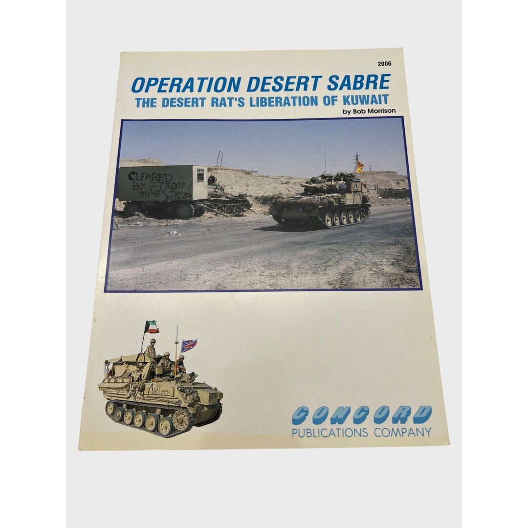 1991 Operation Desert Sabre the Desert Rat's Liberation of - Etsy