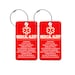 Multi Pack Medical Alert Tag-medical ID Tag-customized - Etsy