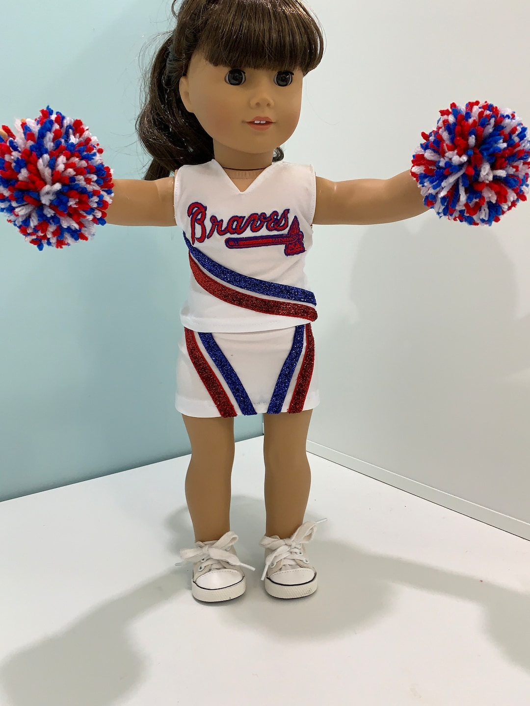 American Girl Cheer Outfit. Fits Most 18 Dolls as Well. Embroidery ...