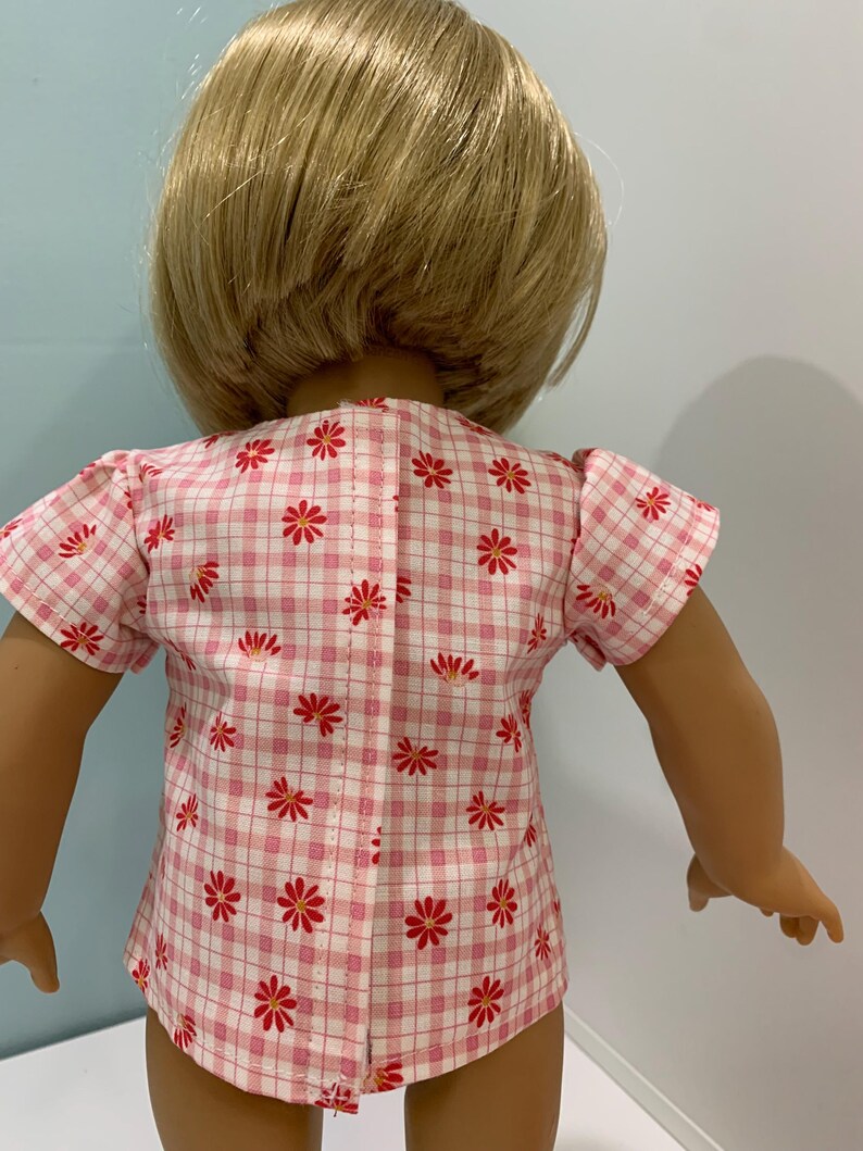 Red Overalls and Shirt for Your American Girl or 18 Doll.overalls Have ...